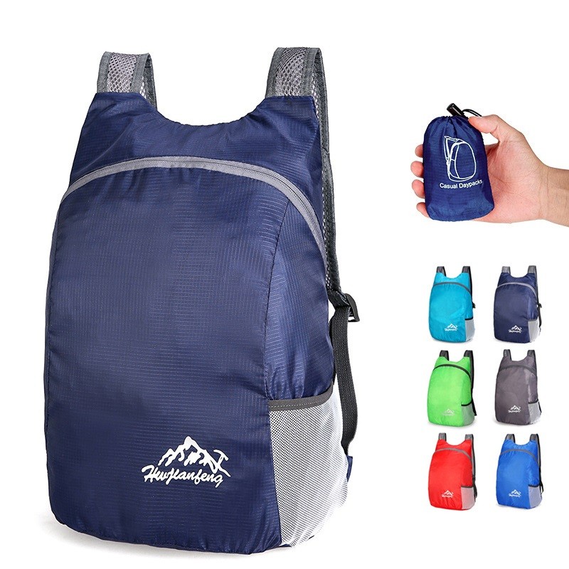 Jual Tas Lipat Belanja Mini Ringan Backpack Hiking Travel Shopping bag ...