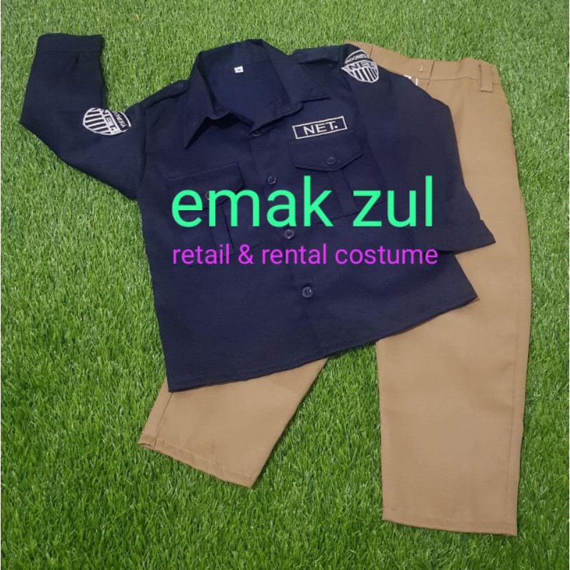 Jual baju profesi reporter nettv pembawa acara wartawan anak | Shopee ...