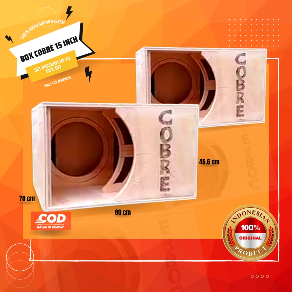 Jual Box Cobre Brewog Audio 15 Inch Triplek 18 mm | Shopee Indonesia