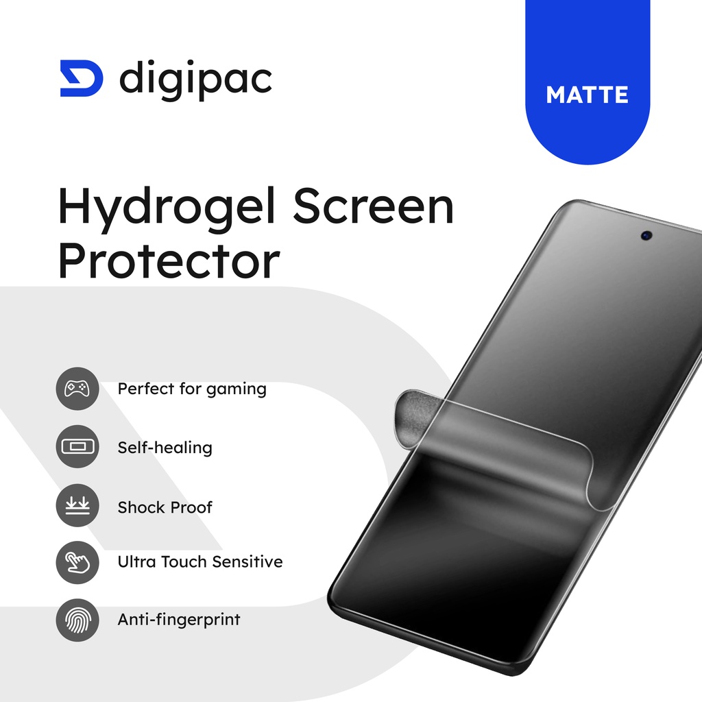 Jual Hydrogel Premium Matte Screen Protector Digipac Hidrogel All Type ...