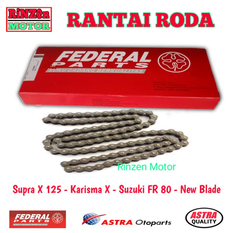 Jual Rantai Roda Supra X 125,Karisma X, Suzuki FR 80, New Blade FP-420 ...