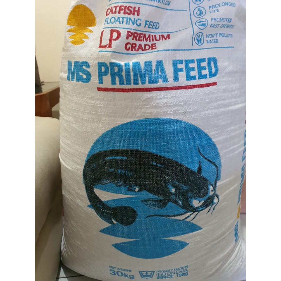 Jual PELET IKAN LELE (PREMIUM) MS PRIMA FEED LP PROTEIN TINGGI PAKAN ...