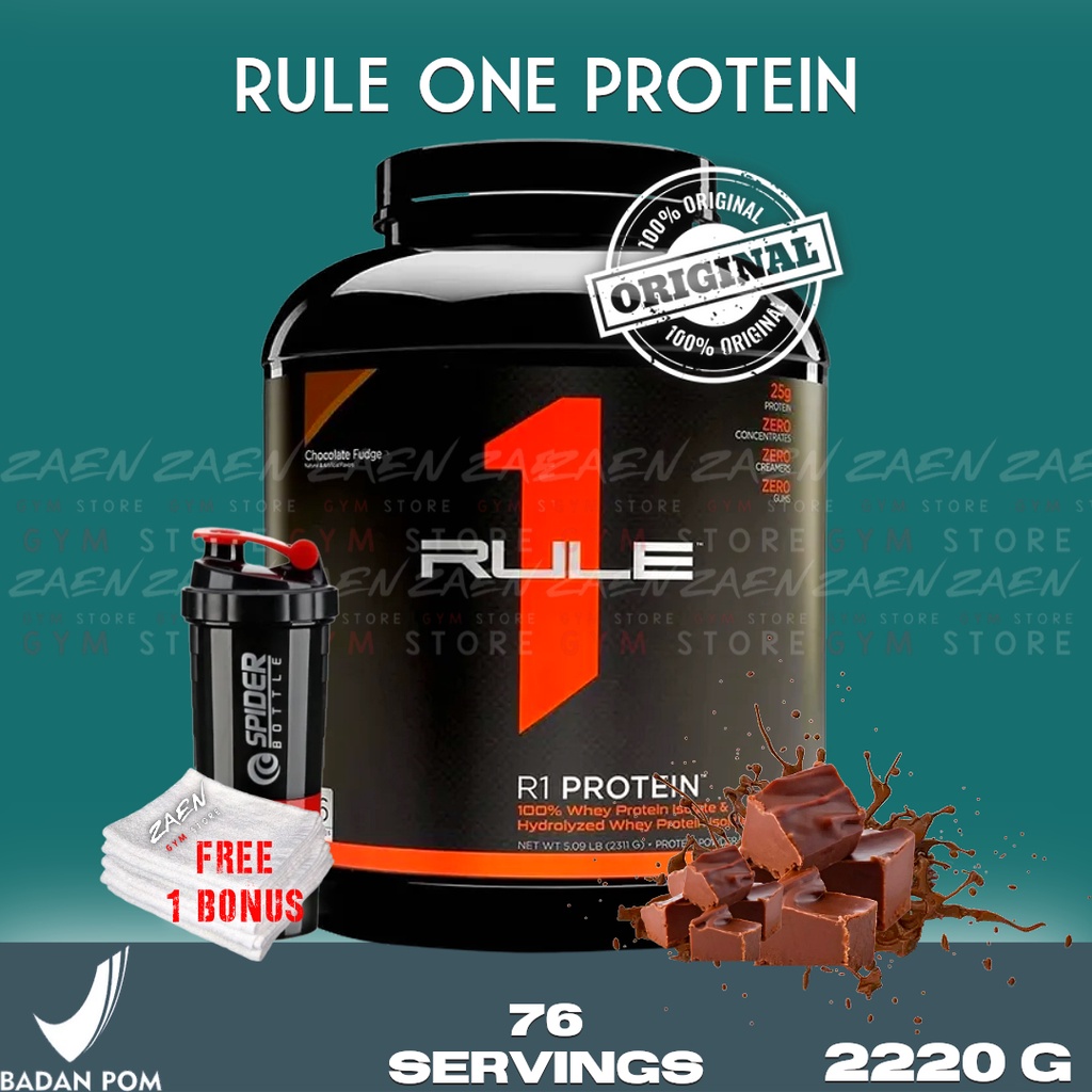 Jual Rule 1 Whey Protein Isolate 5 Lbs Ruleone Isolate Whey 76 Servings ...