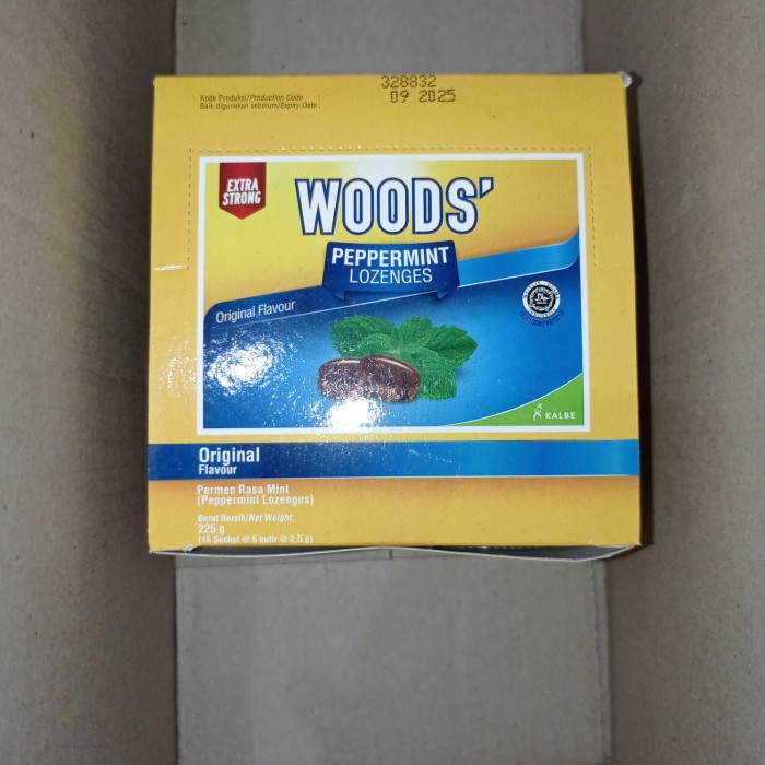 Jual woods wood permen obat batuk original 1box 1 box | Shopee Indonesia