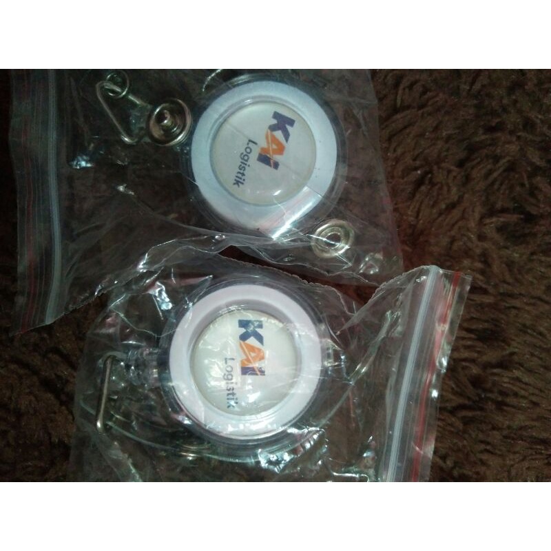 Jual Name Tag Yoyo, ID CARD KAI (Kereta Api Indonesia) yoyo transparan ...