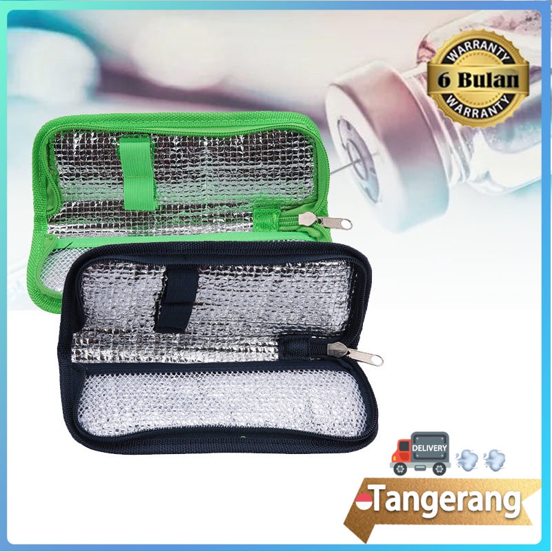 Jual Tas Penyimpanan Insulin Portabel / Insulin Cooler Bag Portabel / Tas Pendingin Isolasi ...