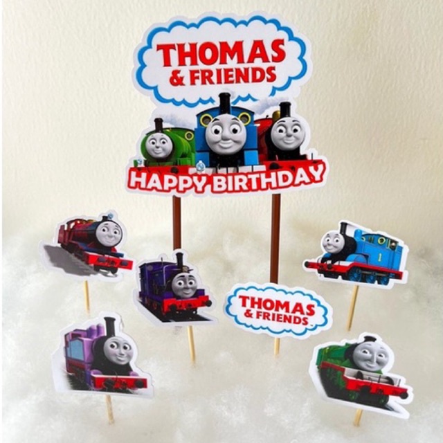 Jual TOPPER THOMAS / CAKE TOPPER THOMAS / TOPPER KUE THOMAS / HIASAN ...