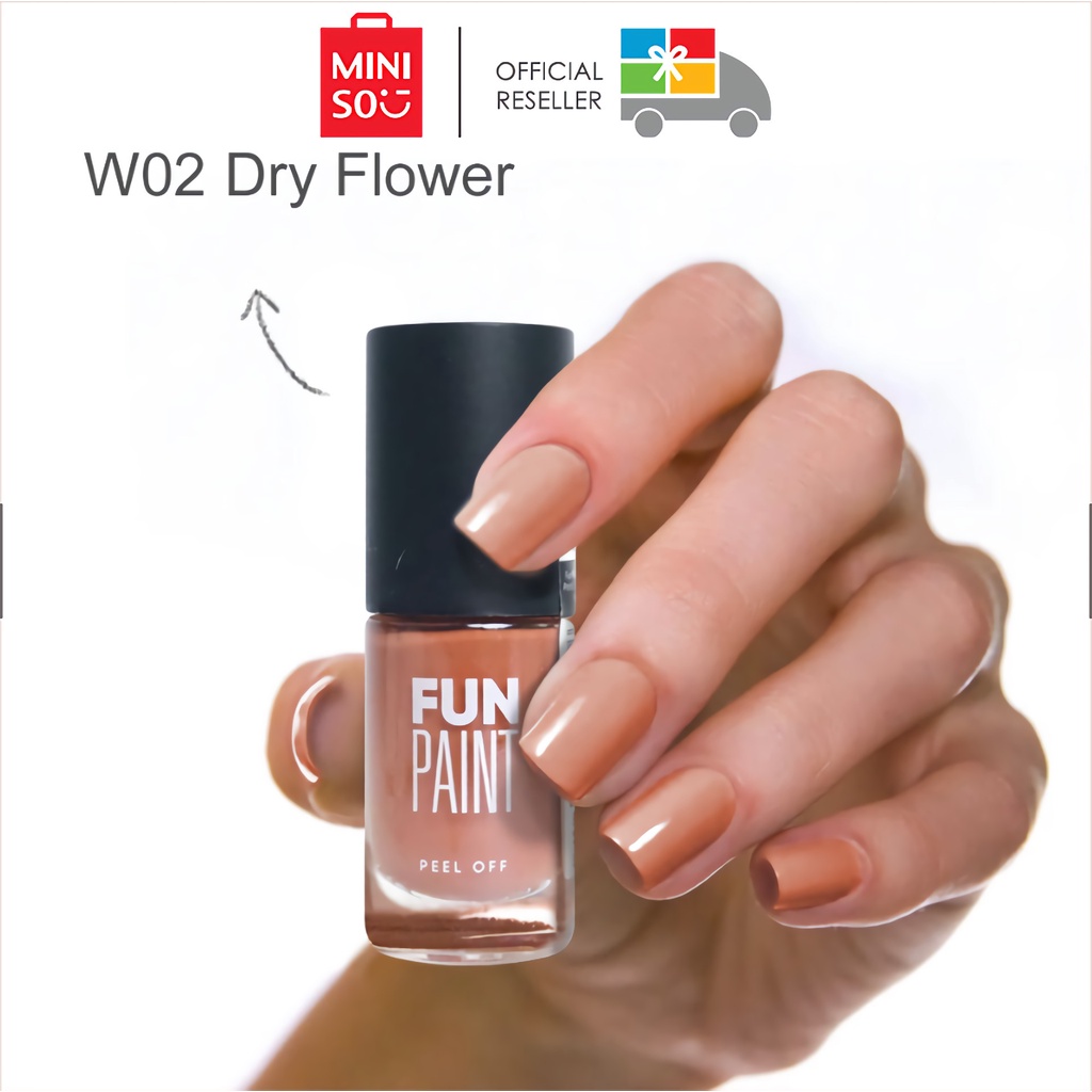 Jual Miniso Kutek / Fun Paint Peel Off Nail Polish | Shopee Indonesia