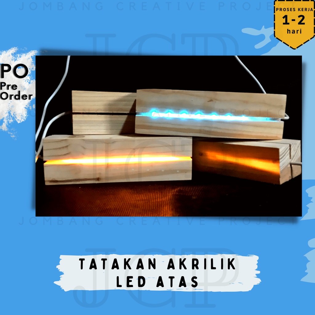 Jual DUDUKAN AKRILIK / TATAKAN AKRILIK / TATAKAN KAYU UNTUK AKRILIK ...