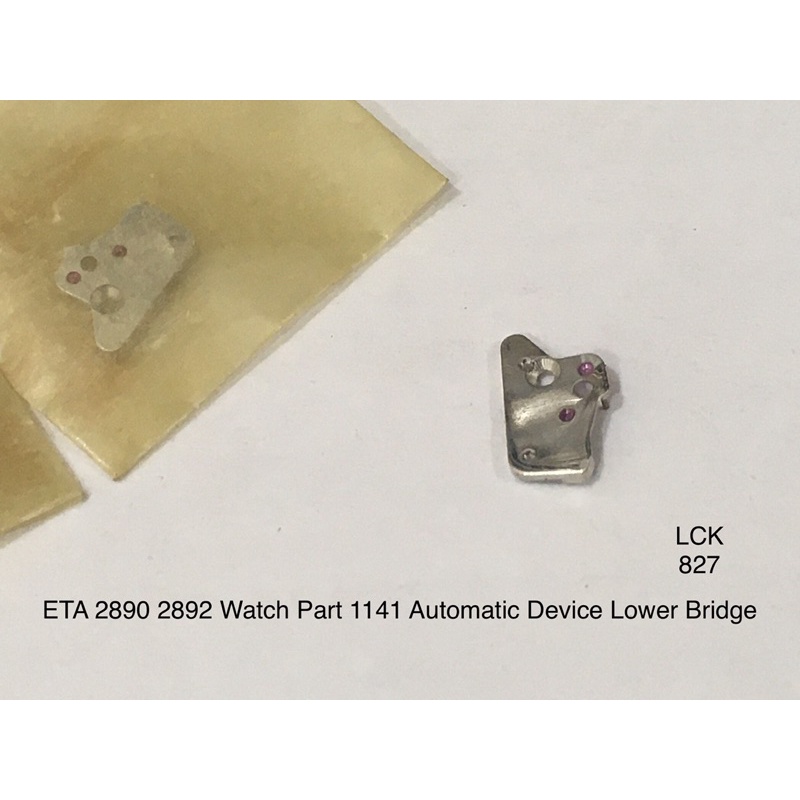 Jual ETA 2890 2892 Watch Part 1141 Automatic Device Lower Bridge ...