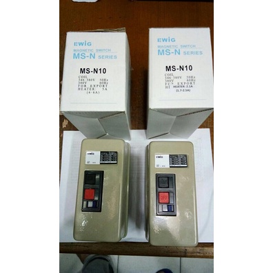 Jual Mot Magnetic Switch / Dol Starter / Dol Motor Starter Ms-N10 220V ...