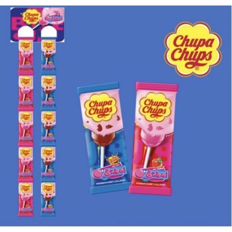 Jual Permen Chupa Cups Big Babol Lolipop 1 pak 2 renceng 24pcs | Shopee ...