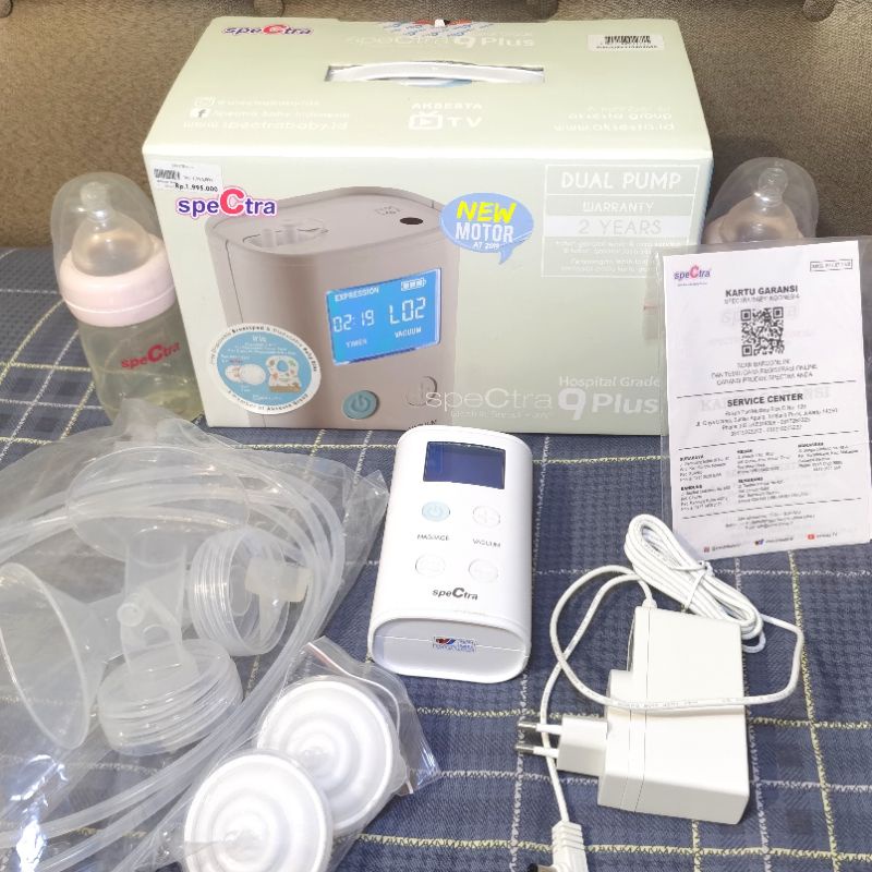 Jual Pompa Asi Spectra 9 Plus Dual Pump Breast Pump Spectra 9+ Versi ...