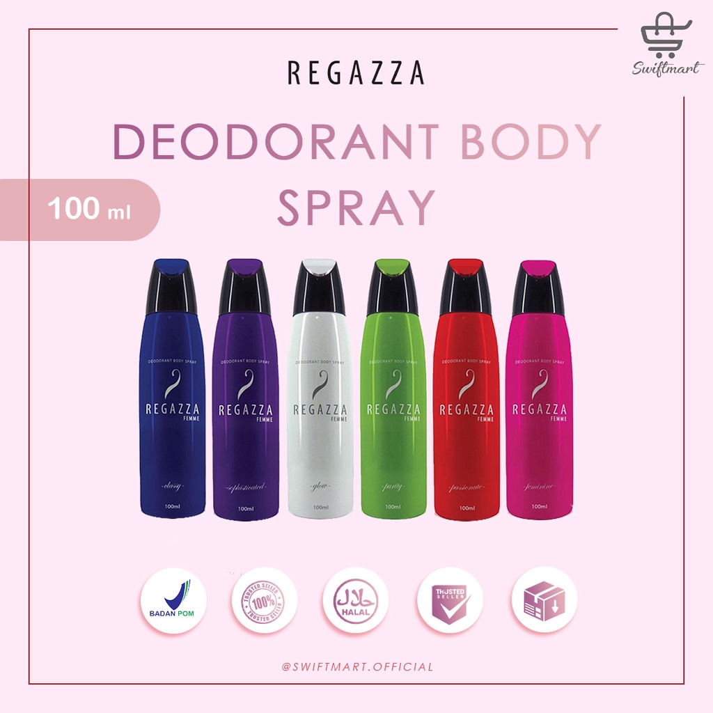 Jual PARFUM REGAZZA BODY SPRAY (100 ML) | Shopee Indonesia