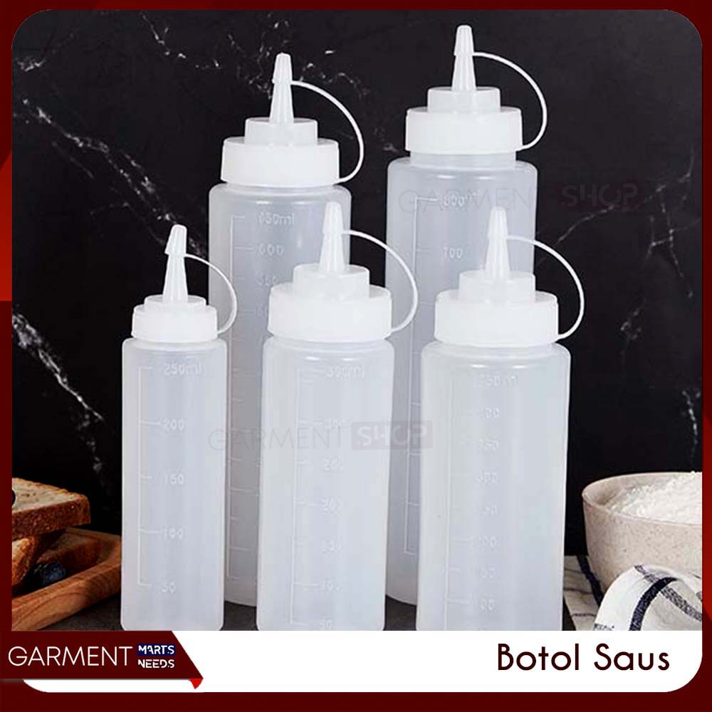 Jual BOSAUS - Botol Saus Plastik Elastis Sambal Kecap Minyak Susu ...