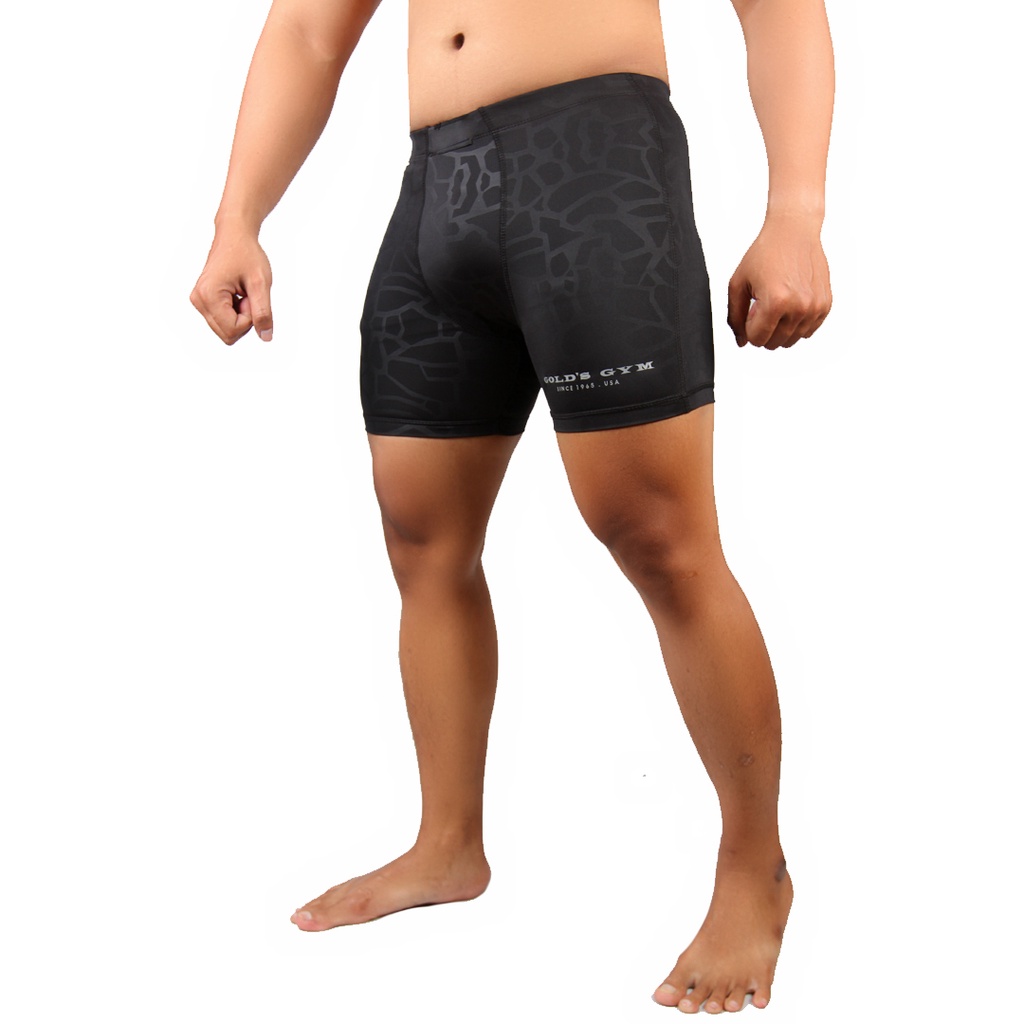 Jual Celana Olahraga Short Compression Pants GOLD GYM Fitness Sport ...