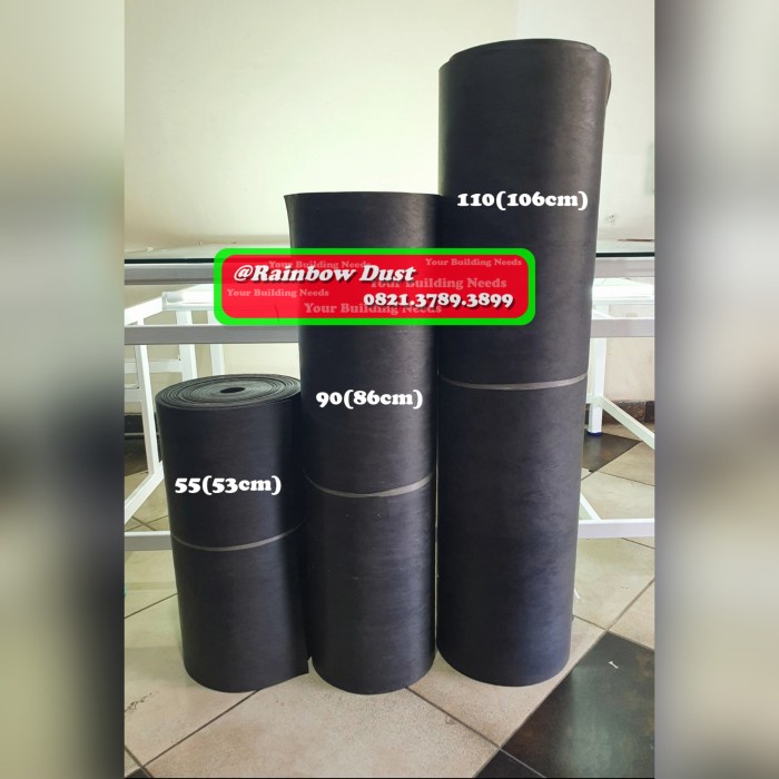 Jual Lem Karpet Talang Hitam Elastis Meteran 90 (86Cm) Ready Stock ...
