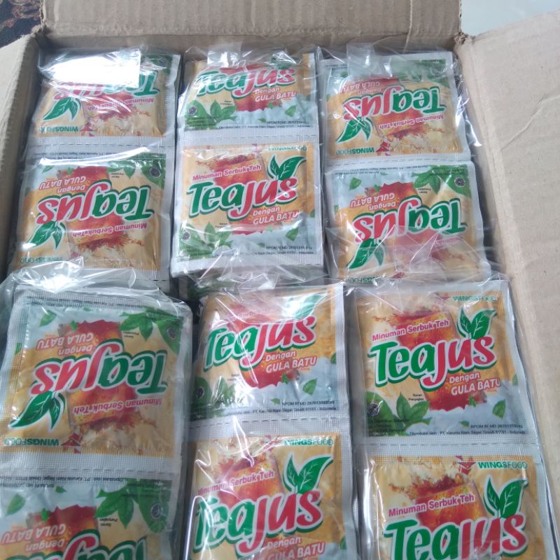 Jual Tea jus gula batu 1 renteng 10 sachet | Shopee Indonesia