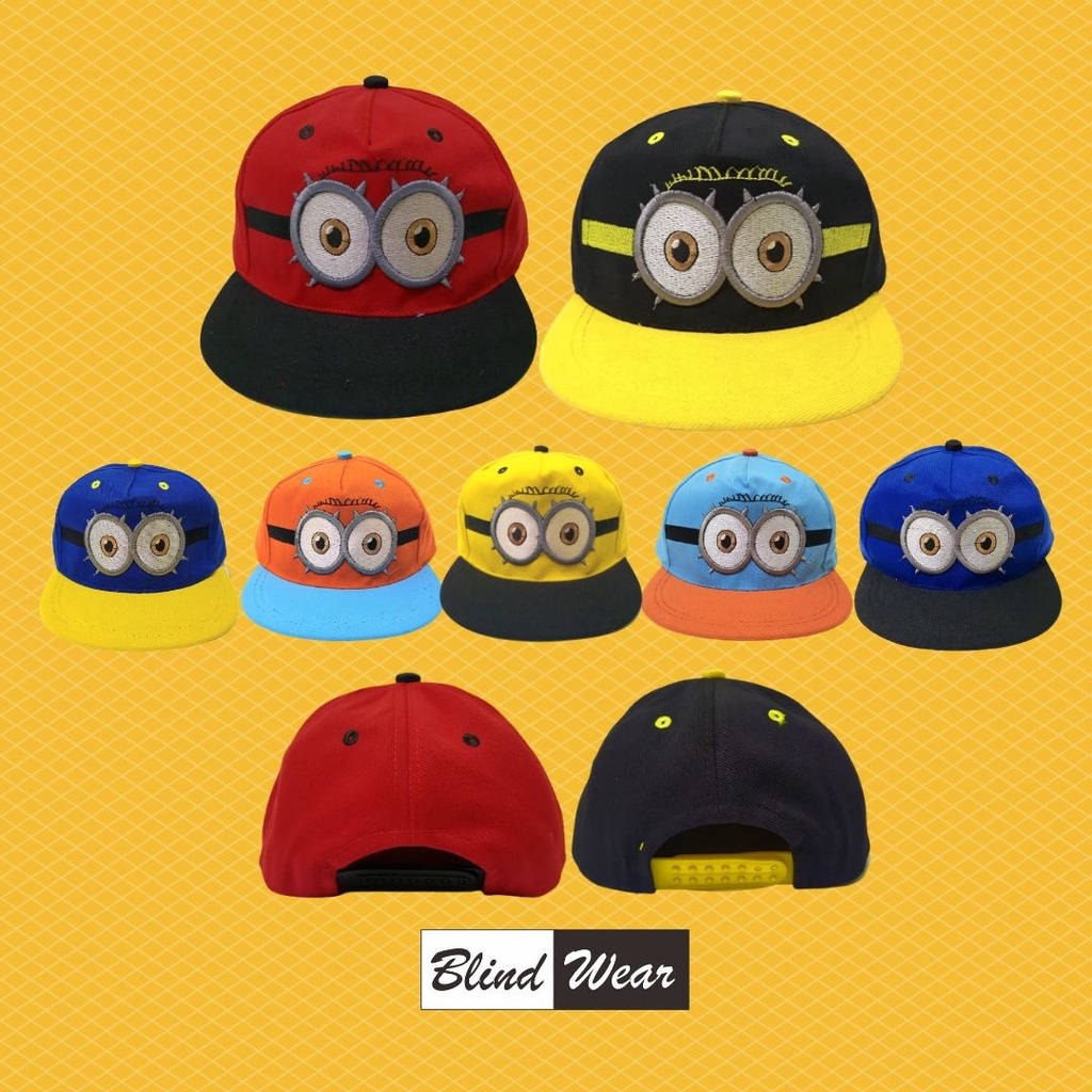 Jual Topi Anak Minion Laki Perempuan Aksesoris Topi Anak Cowok Cewek ...