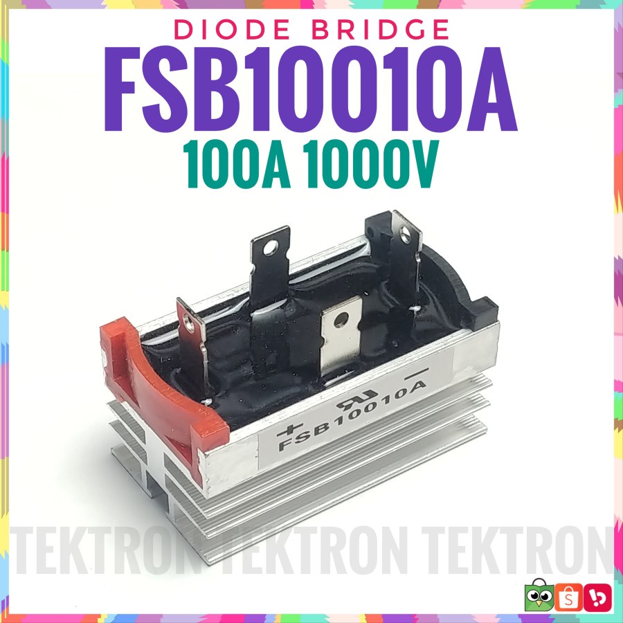 Jual Diode Bridge 100A FSB10010A Dioda Penyearah Rectifier 1000V 100Amp ...