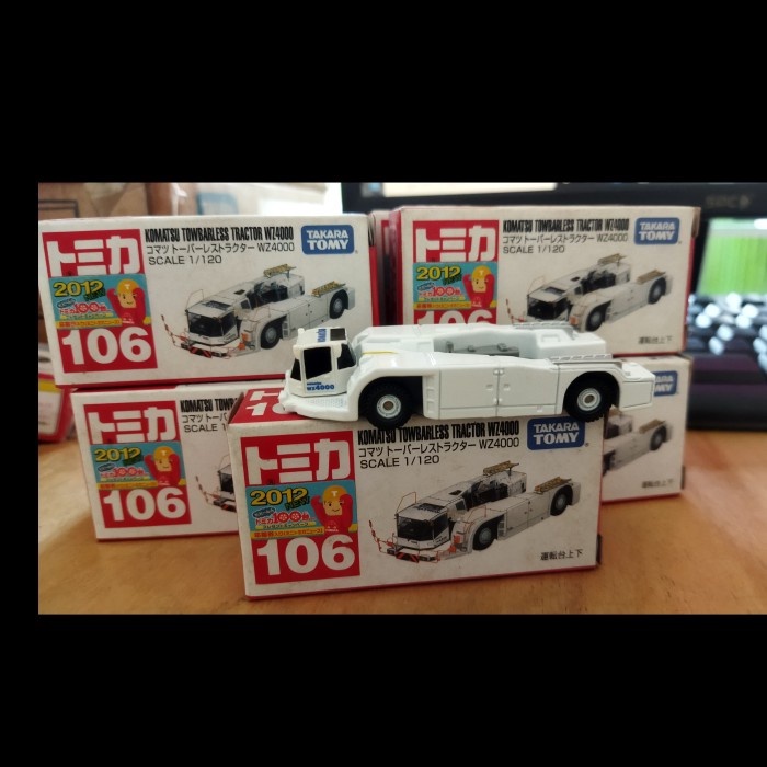 Jual Tomica Komatsu Towbarless Tractor WZ4000 | Shopee Indonesia
