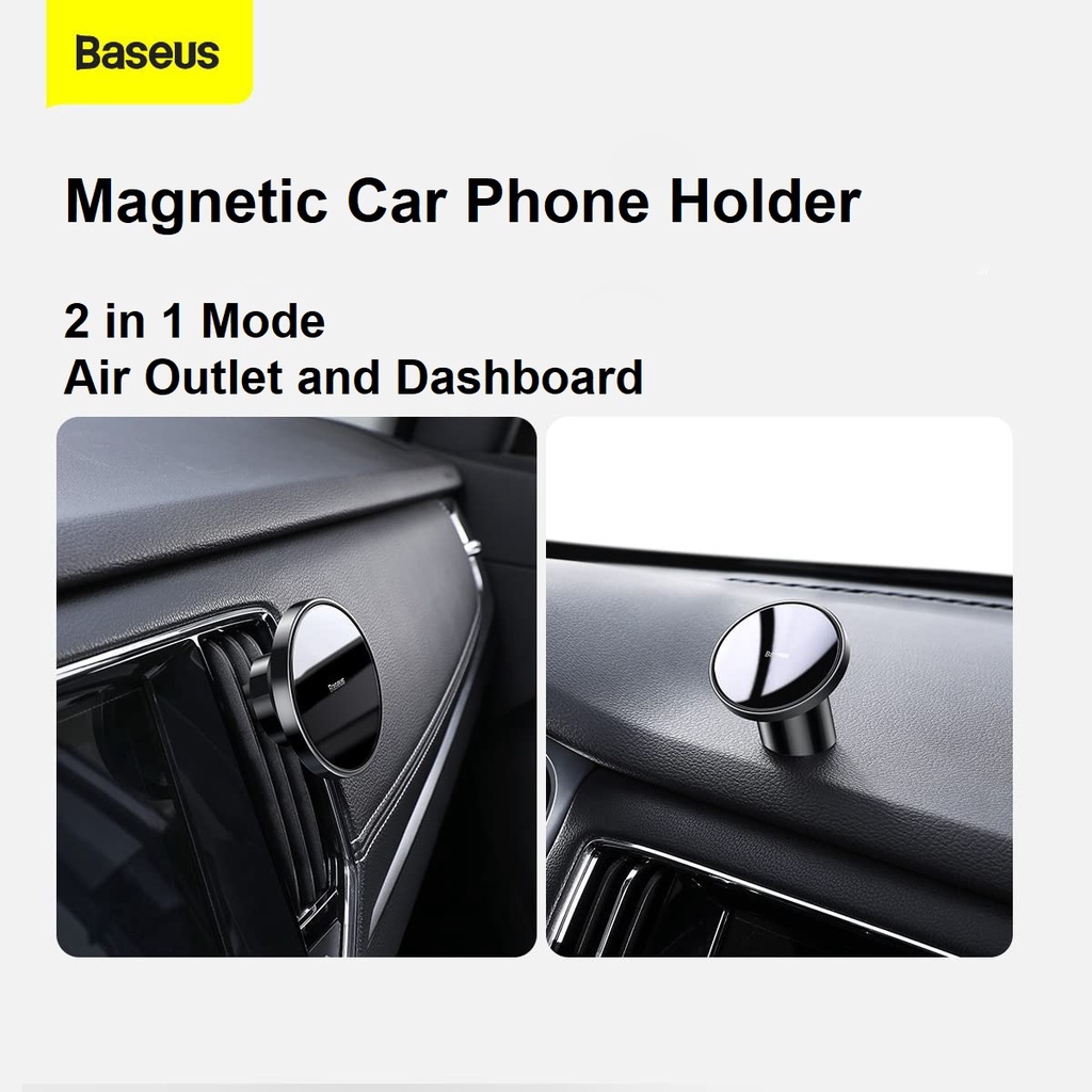 Jual Baseus Original Car Holder Magnetic MagSafe Car Mount 2 in 1 Air ...