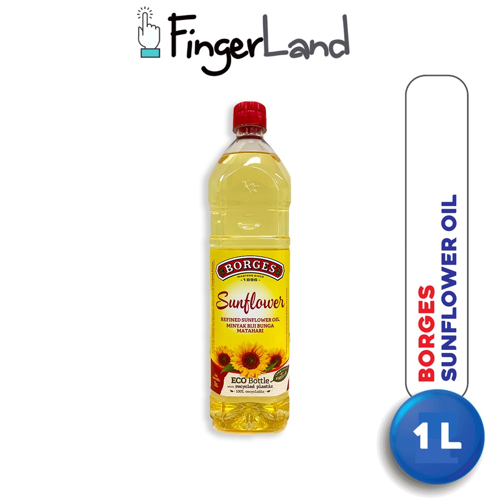 Jual BORGES Sunflower Oil 1 Liter Minyak Bunga Matahari | Shopee Indonesia