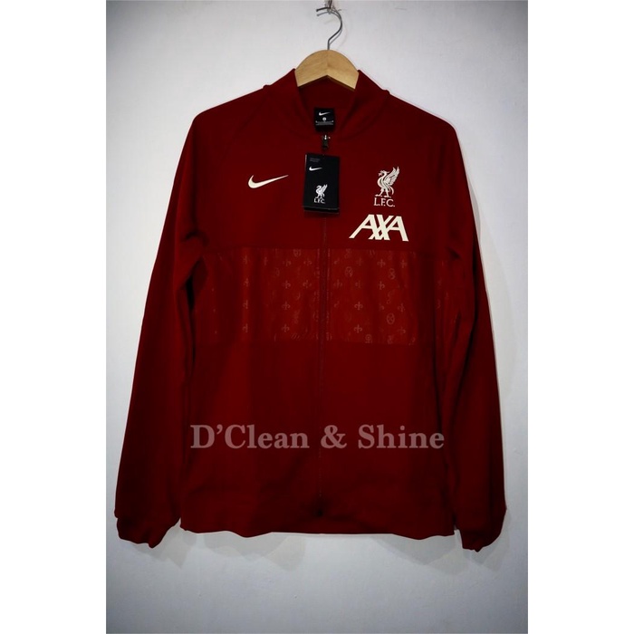 Jual Jacket Liverpool Fc Anthem Home Red 2021/22 Nike Original | Shopee ...