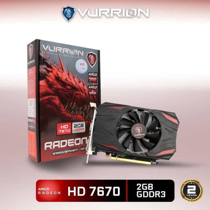 Jual Vga Card Amd Radeon Hd 7670 2Gb Gddr3 128Bit Vurrion Garansi Resmi ...