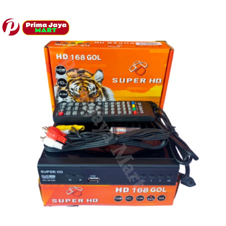 Jual STB TV DIGITAL Set Top Box Tv Digital Super Hd 168 Gol Harimau ...