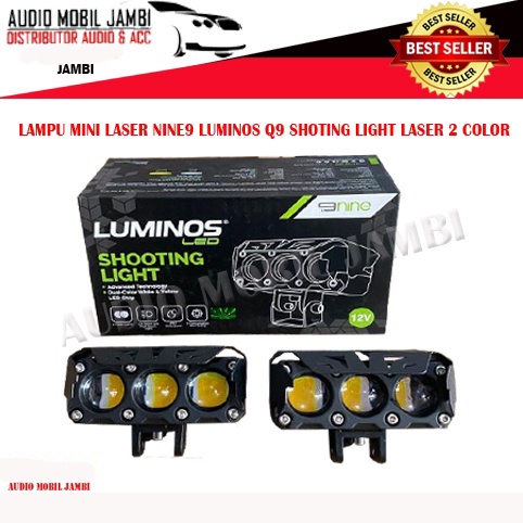 Jual LAMPU MINI LASER LAMPU SOROT LASER SHOOTING LIGHT LUMINOS Q9 WHITE ...