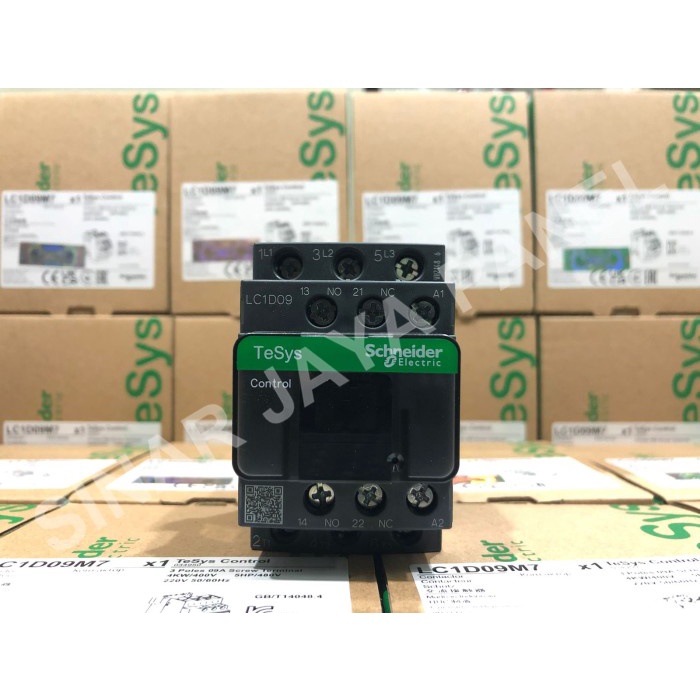 Jual Komp Kontaktor Contactor Schneider Lc1D09M7 Lc1D09 220V New Original | Shopee Indonesia