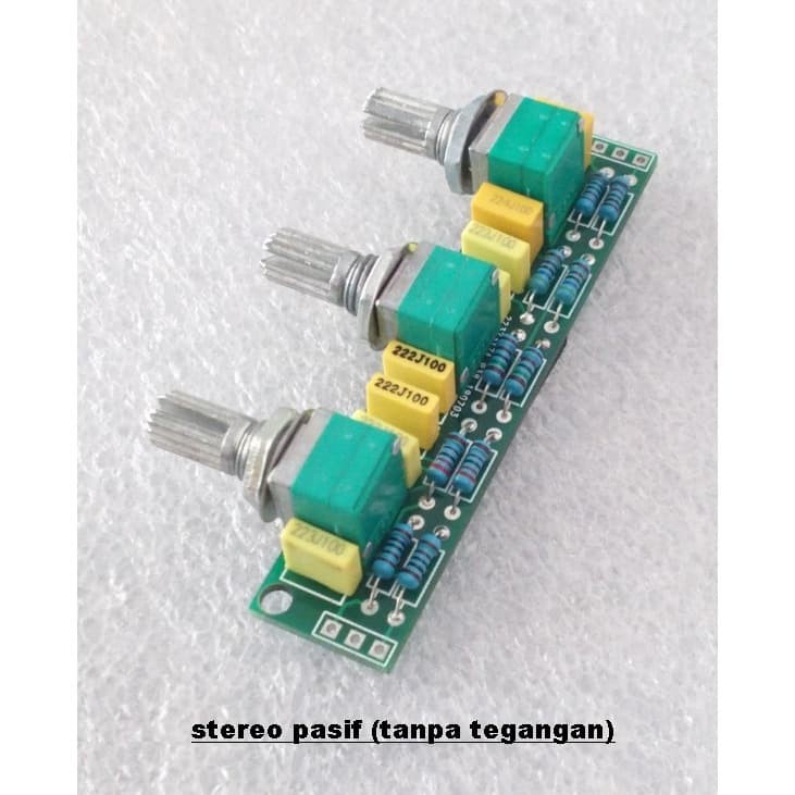 Jual 10 pcs Stereo Pasif Tone control Mini Desain | Shopee Indonesia