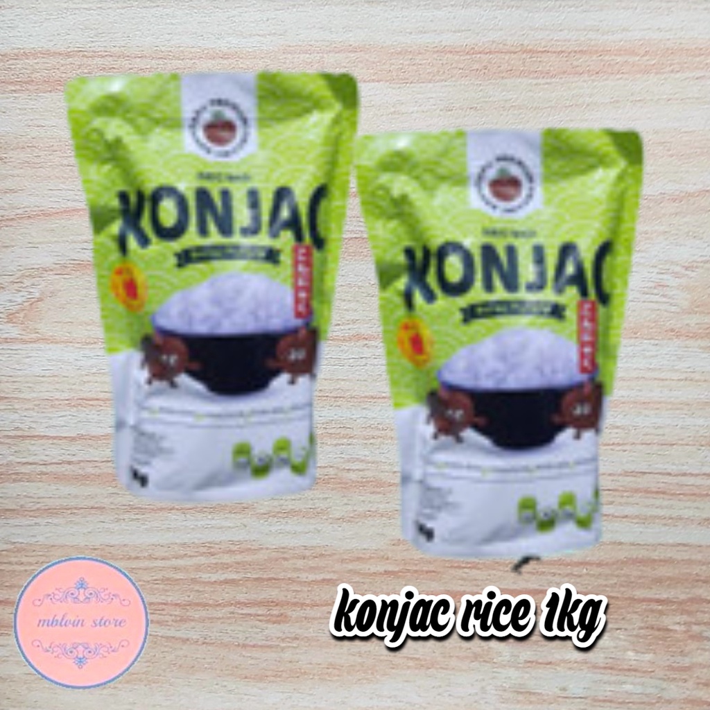 Jual Konjac rice beras porang 1 Kg | Shopee Indonesia