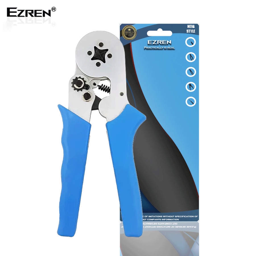 Jual Ezren EZ-4 Tang Crimping Pliers Adjusting Ratcheting Square ...