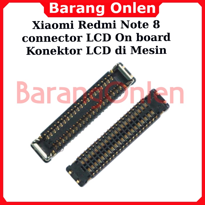 Jual Xiaomi Redmi Note 8 lcd connector on board konektor lcd di mesin ...