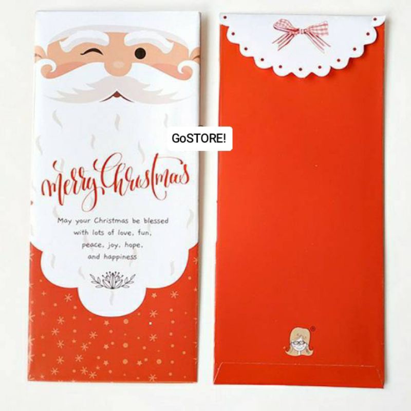 Jual Amplop Natal Dan Tahun Baru / Angpau Natal Merry Christmas ...