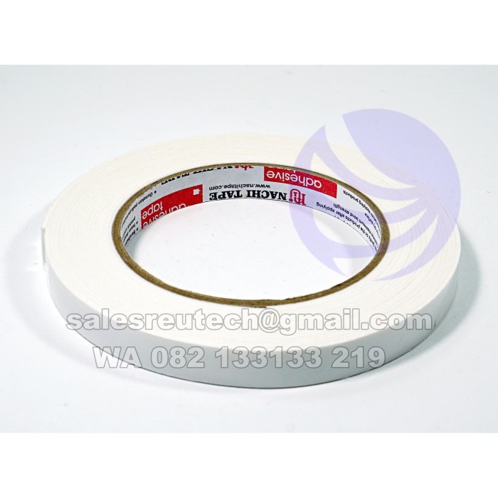 Jual Double Tape Foam 12mm Panjang 5 meter NACHI Putih | Shopee Indonesia