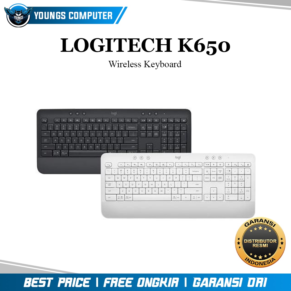 Jual Keyboard Logitech Signature K650 | Keyboard Wireless Bluetooth ...