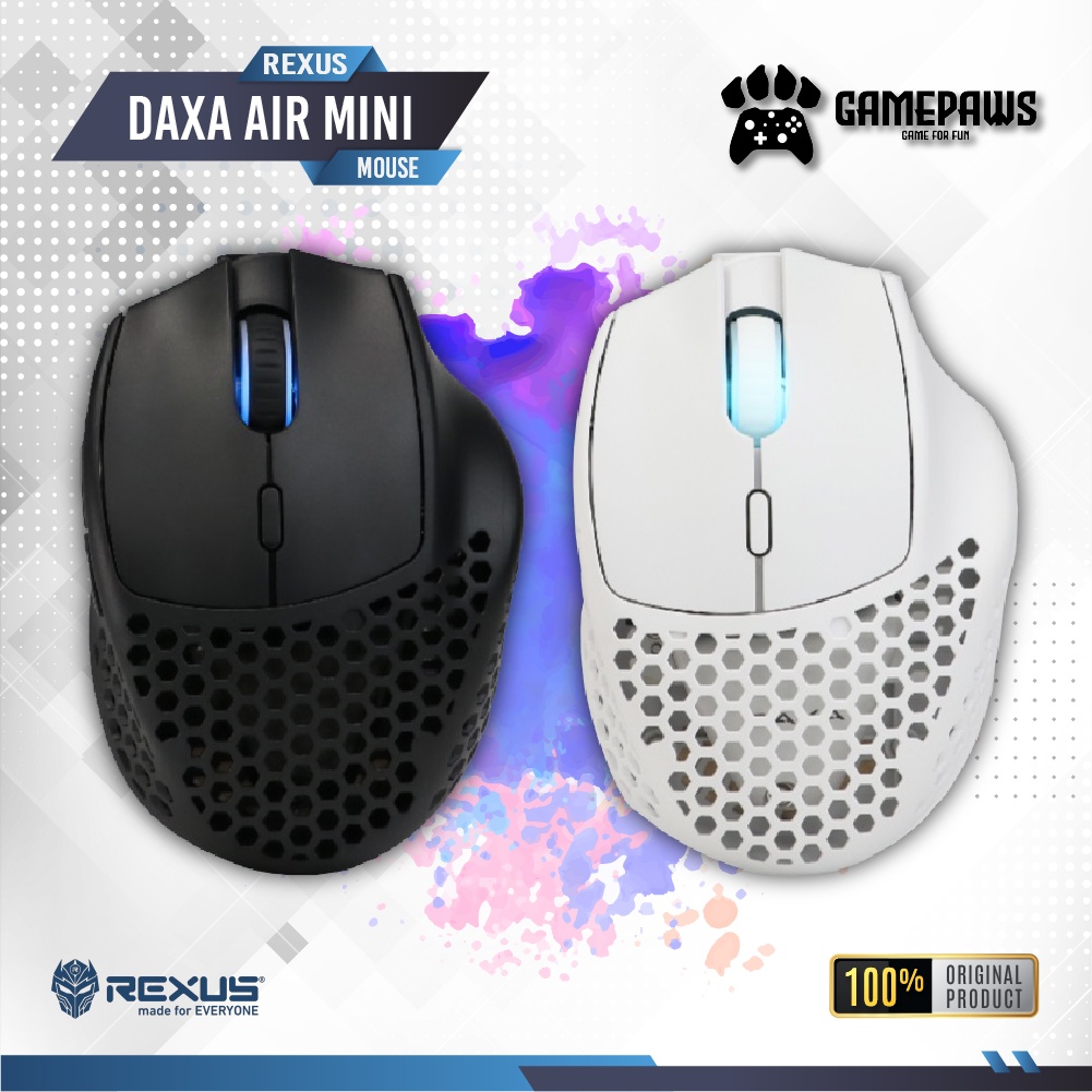 Jual Rexus PRO Mouse Wireless Gaming Daxa Air Mini | Shopee Indonesia