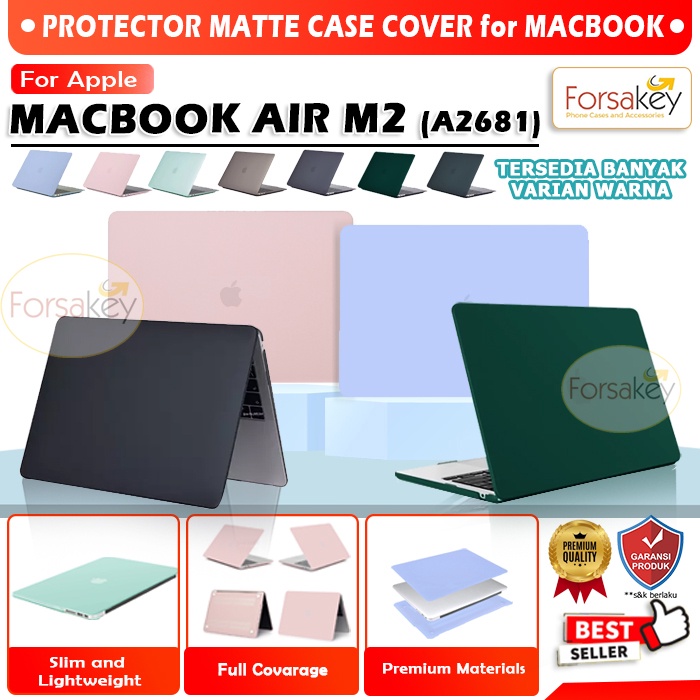 Jual Macbook Air M2 13 13.6 13,6 In Inci Inch 2022 A2681 Matte Hardcase ...
