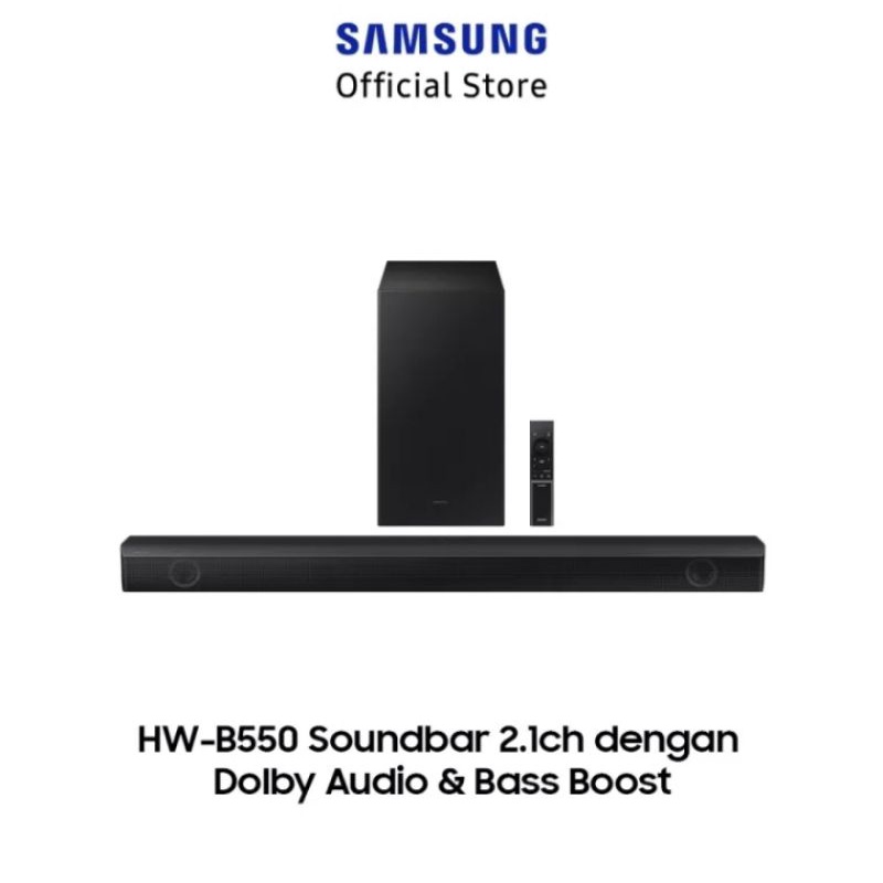 Jual Samsung Soundbar HW-B550 2.1ch dengan Dolby Audio & Bass Boost ...