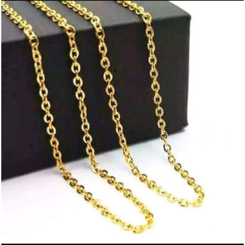 Jual Kalung rantai nuri kalung titanium anti karat | Shopee Indonesia