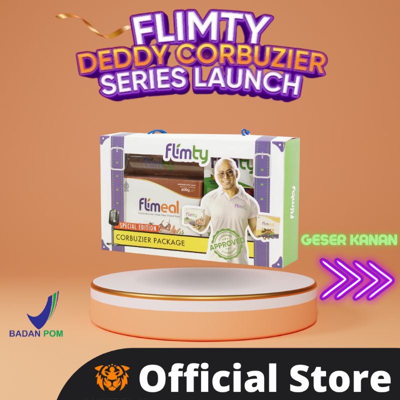 Jual FLIMTY FLIMEAL PAKET DC BUNDLING CORBUZIER SERIES DEDDY CORBUZIER ...