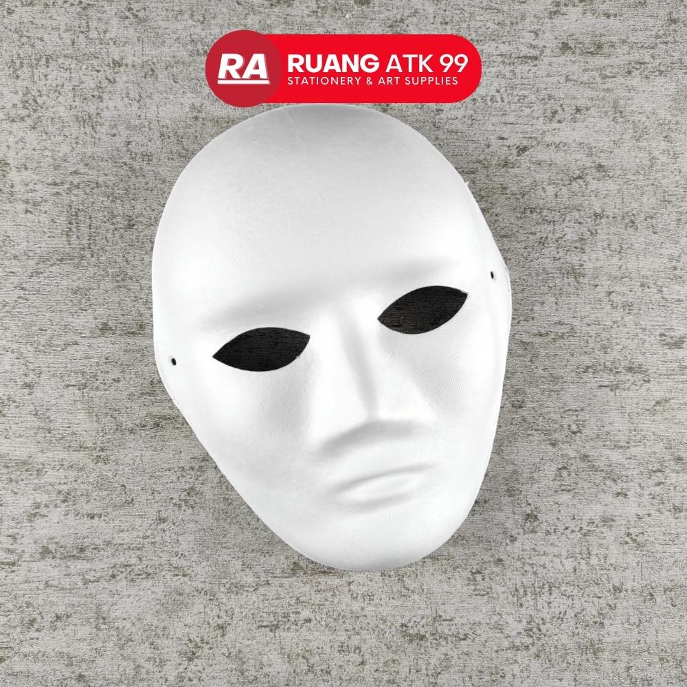 Jual Artist Paper Mache Painting Mask Topeng Lukis Kertas Bentuk Male ...