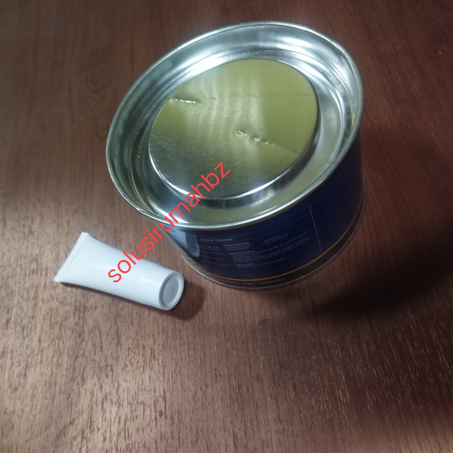 Jual dempul plastik 1kg lebih + obat polyester putty 1 kg kualitas baik ...