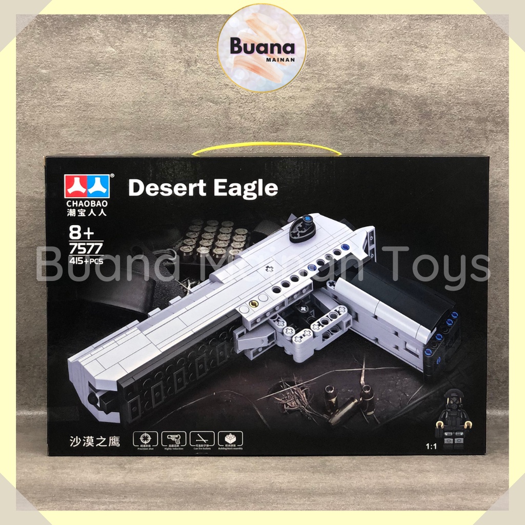 Jual BRICKS CHAOBAO DESERT EAGLE MAINAN EDUKASI ANAK BRICK BLOCK MODEL ...