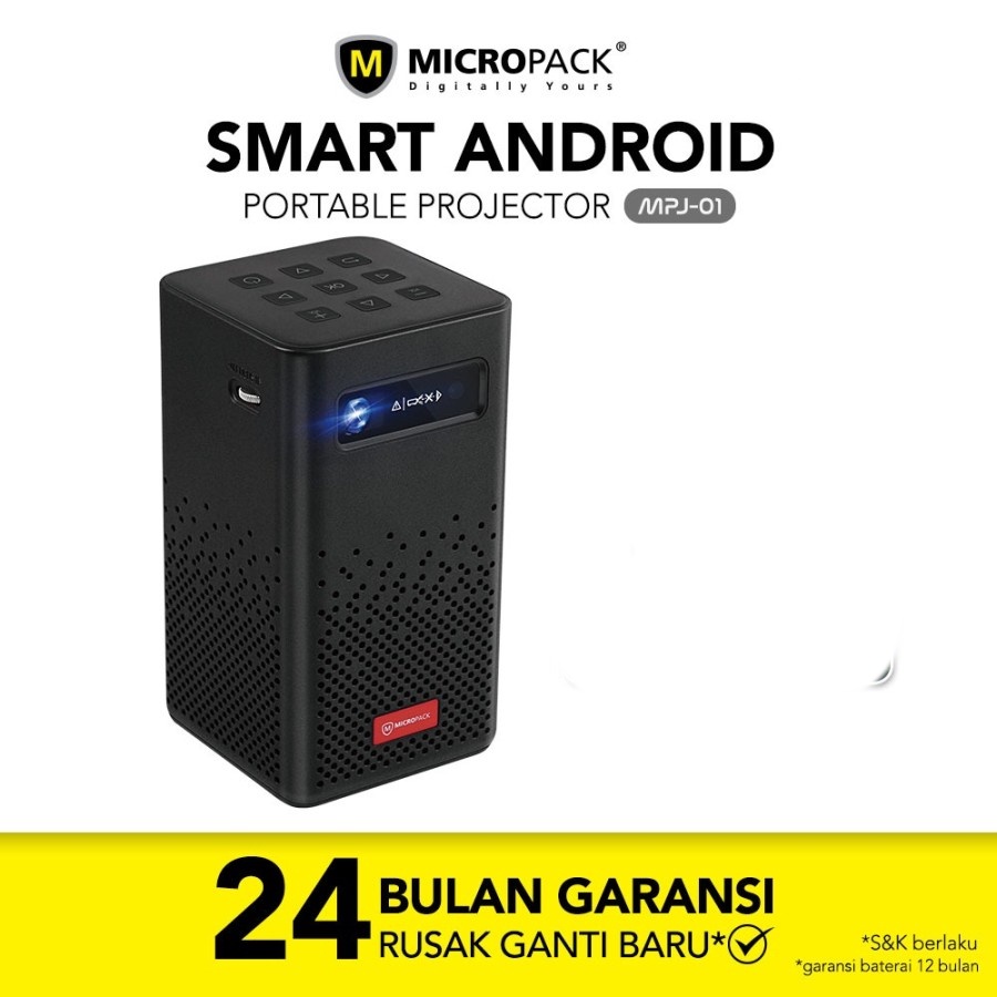 Jual Micropack Smart Android Projector Portable include Battery ...