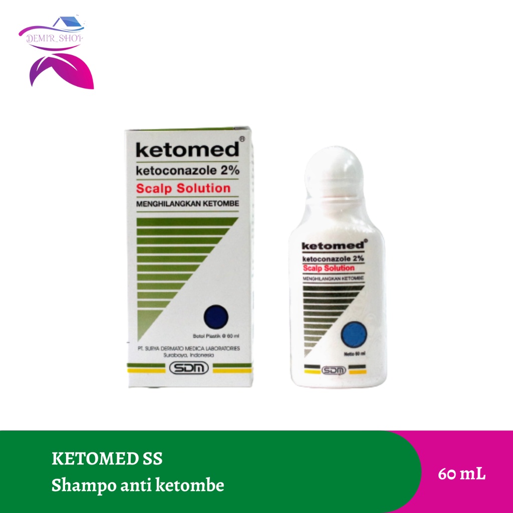 Jual Ketomed Scalp Solution / Ketomed SS / Shampo Anti Ketombe 60ml ...