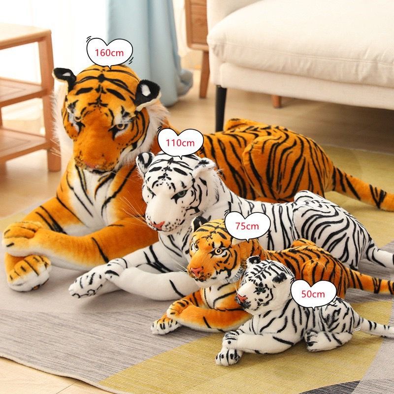 Jual Boneka Macan Boneka Tiger 50cm 75cm 110cm 160cm 240cm New Hadiah ...